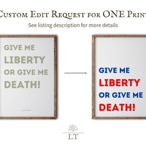 Tree of Liberty Quote by Thomas Jefferson Patriotic Quote Printable ...