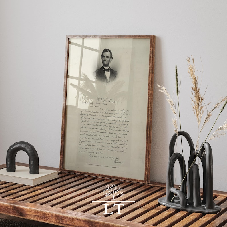 Printable Civil War Letter From Abraham Lincoln to Mrs Bixby, Civil War ...