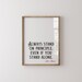 John Adams Quote | Inspirational Quote | Vintage Wisdom | Always Stand ...