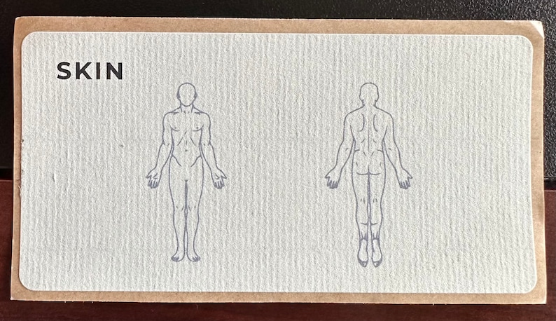 Skin Assessment Sticker for RN, PA,NP and Lpn's. Clinic and Hospital ...