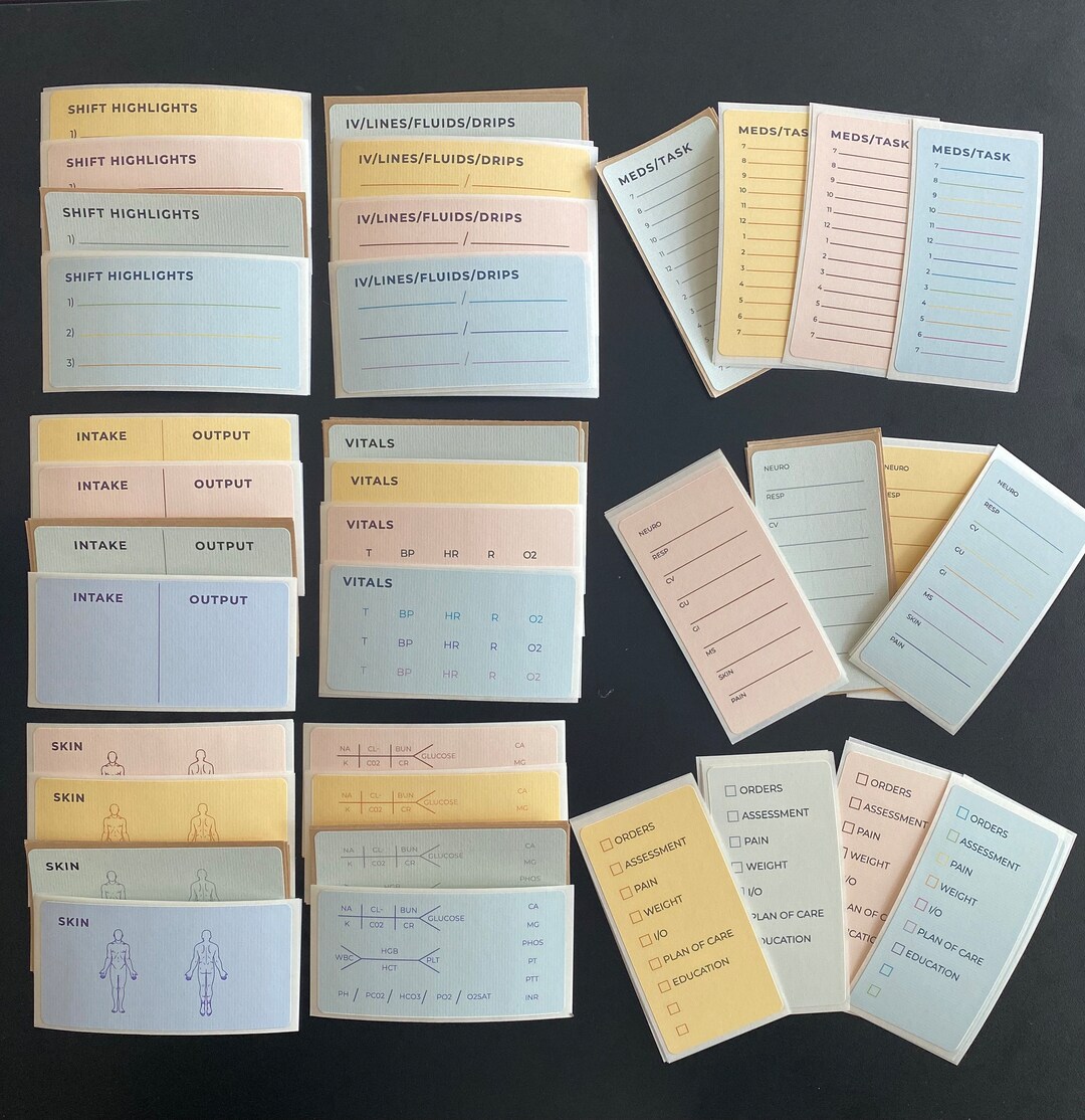 Just Labels/sticker Sample Pack, Nurse/md Resources, Gift - Etsy