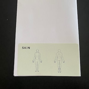 Skin Assessment Sticker for RN, PA,NP and Lpn's. Clinic and Hospital ...