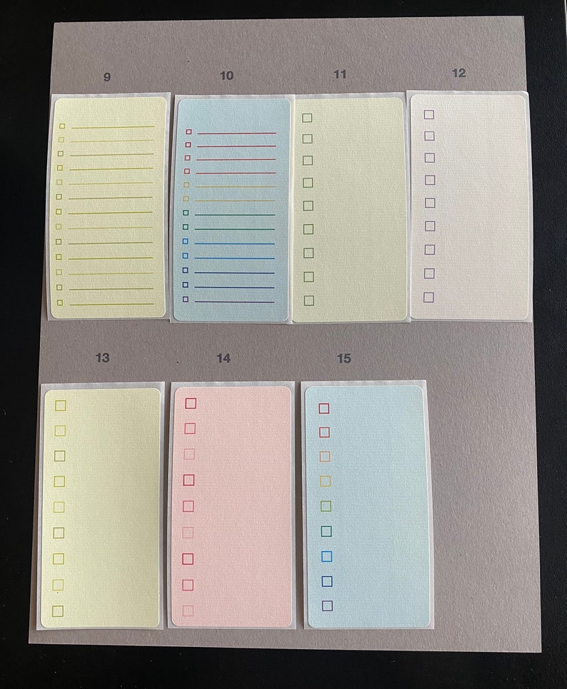 Paper Essentials, Task & Check List Stickers, Organizer, To-do Planner ...