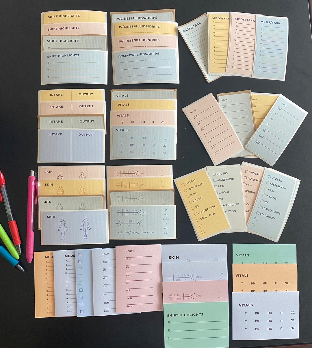 Healthcare Sticker /post-it Pack, Essential Pen & Paper Supplies ...