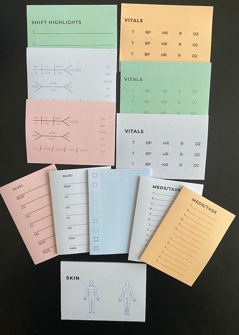 Healthcare Sticker /post-it Pack, Essential Pen & Paper Supplies ...