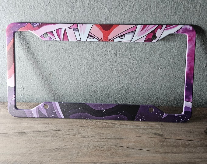 GOKU BLACK License Plate Frame - Etsy