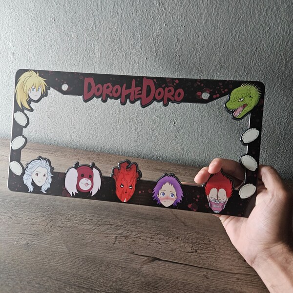 Anime License Plate Frame - Etsy