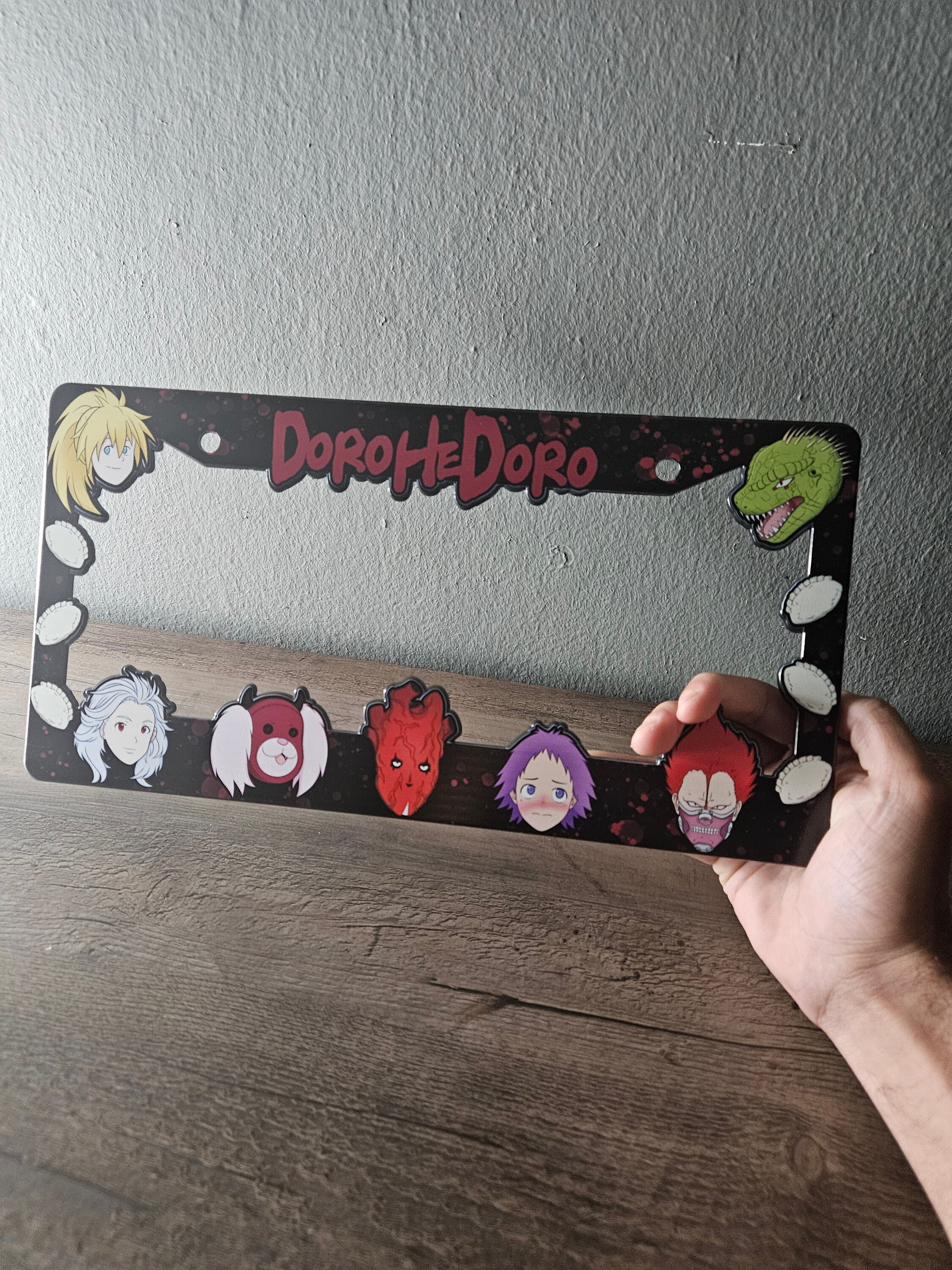 ANIME License Plate Frame - Etsy