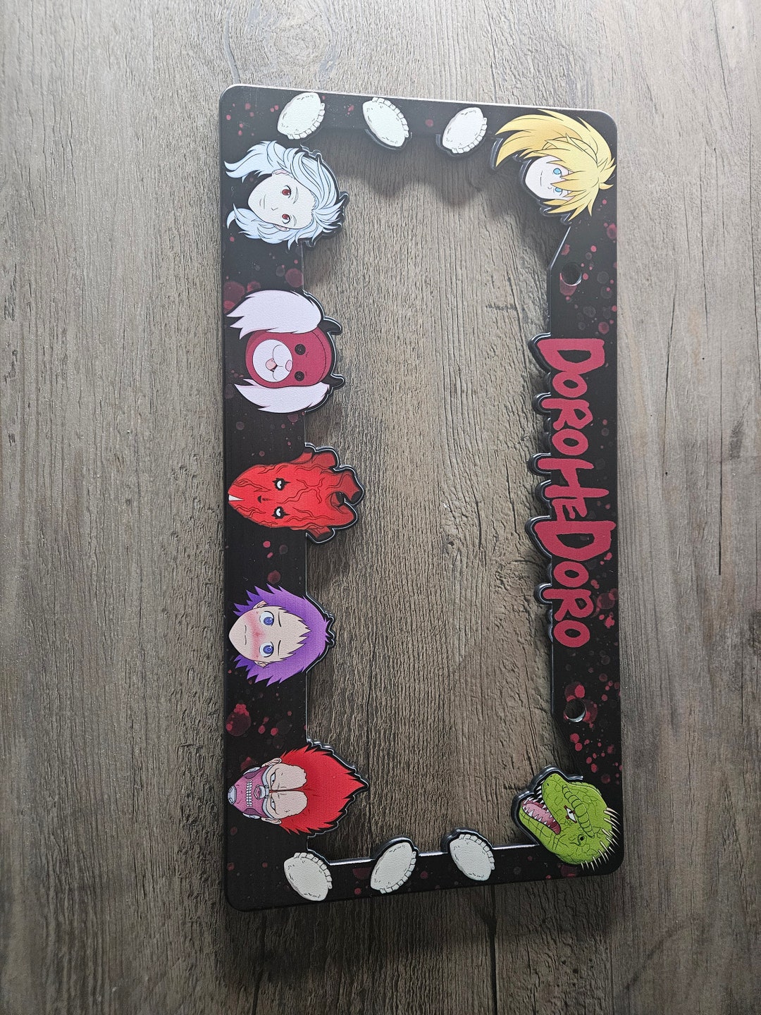 ANIME License Plate Frame - Etsy
