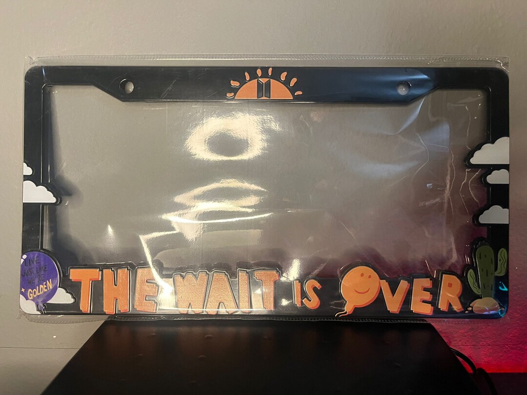 ANIME License Plate Frame - Etsy