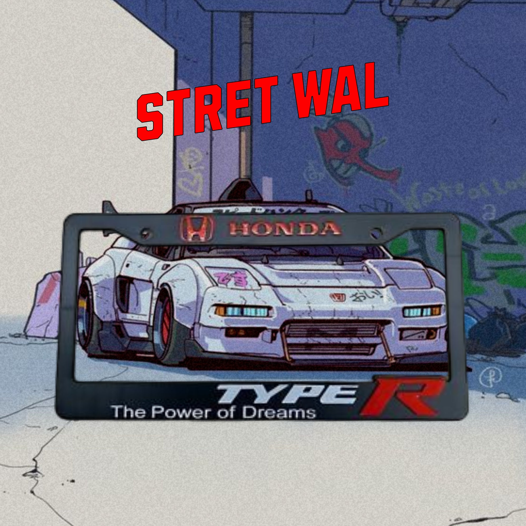 HONDA TYPE R License Plate Frame - Etsy