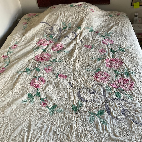 Antique Applique Quilt Patterns - Etsy