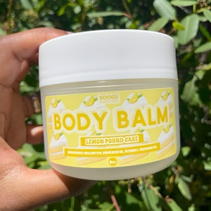 Body Butter Balms for Nourished Skin | Dessert Scent | Natural Bodycare | Moisturizer for Self ...
