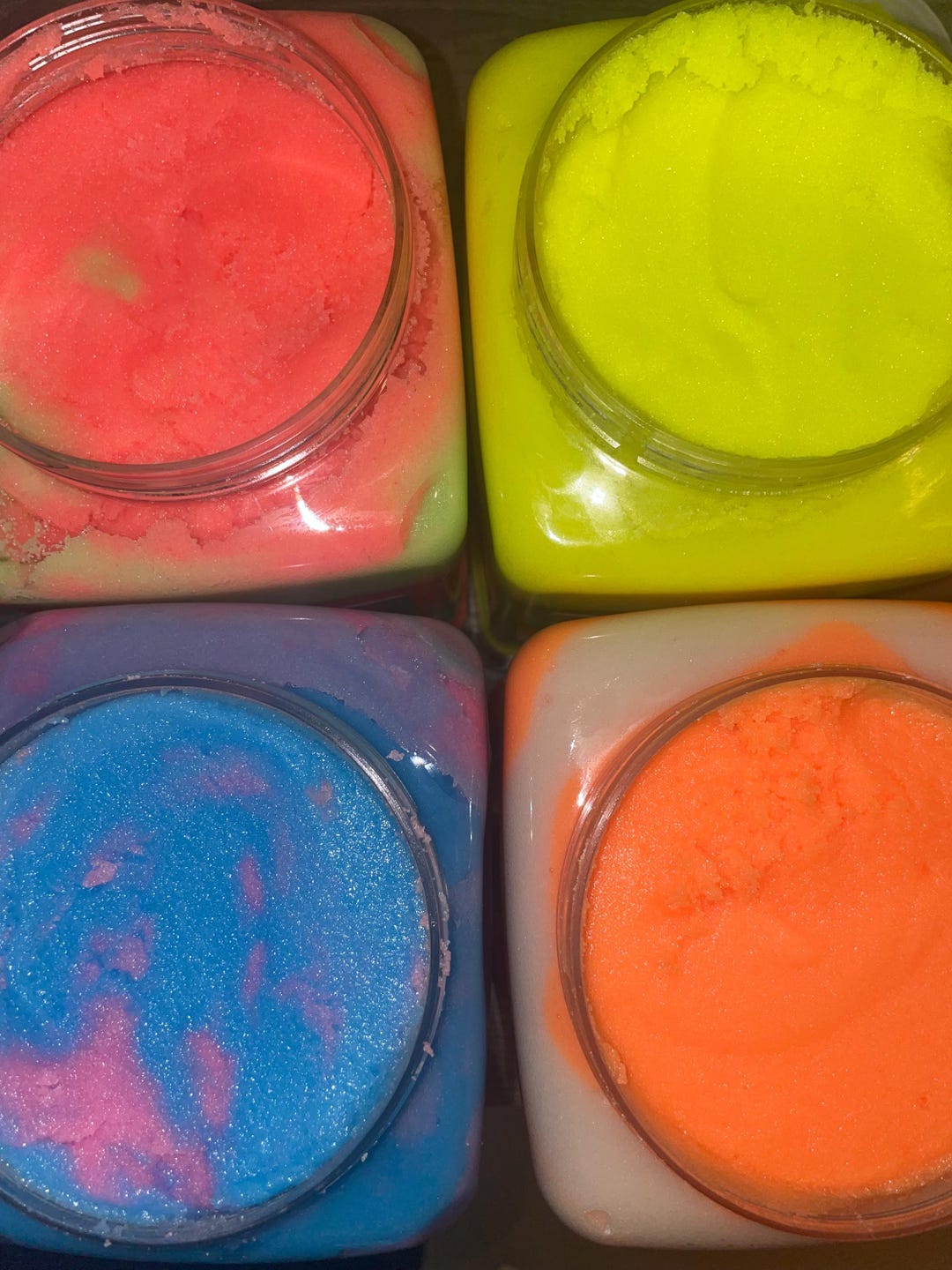 Handmade 1 Gallon Colorful Body Scrubs Wholesale Choose Your Scent Bulk ...