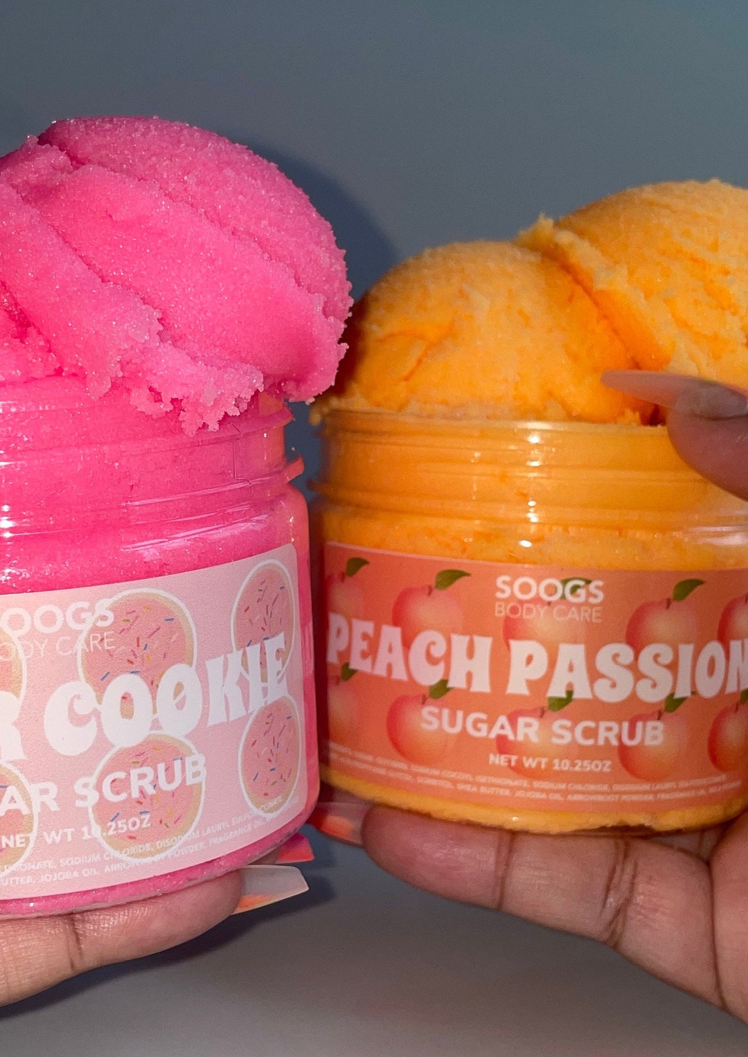 Body Sugar Scrub SELF CARE Whipped Body Polish for Softer Skin Colorful ...