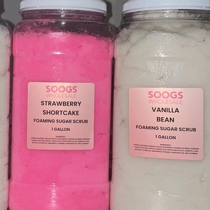 Your Custom Wholesale 1 Gallon Body Scrub Yummy Scents Bulk Foaming ...