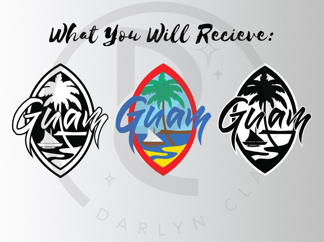 Guam Seal Vector: Guahan Flag, Logo (SVG, JPG, PNG) - Digital Download ...