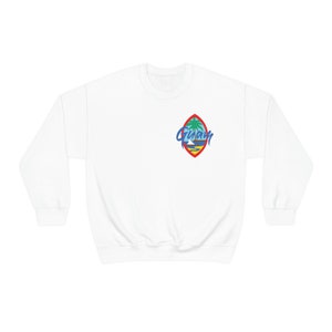 Guam Long Sleeve, Guam Crewneck, Guam Seal, Guahan Long Sleeve, Guam ...