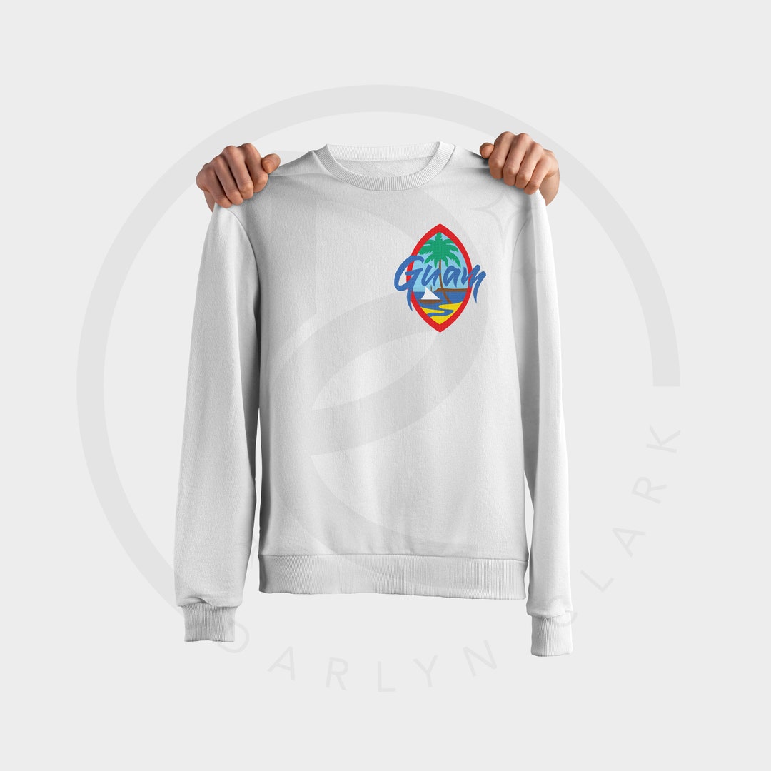 Guam Long Sleeve, Guam Crewneck, Guam Seal, Guahan Long Sleeve, Guam ...