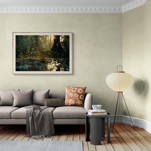 Flooded Forest at Golden Hour – Photoreal Landscape With Glowing Light ...