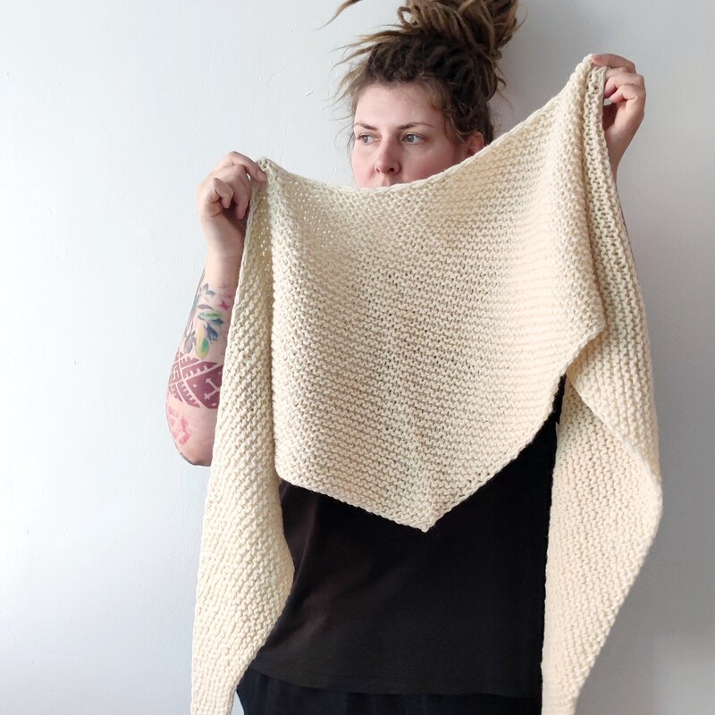 Triangular Scarf - Etsy