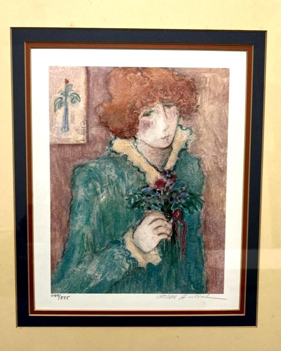 RARE FIND Barbara A. Wood "piper" Lithograph – Signed & Numbered 649/ ...