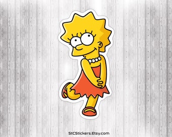 Lisa Cute Sticker - Etsy