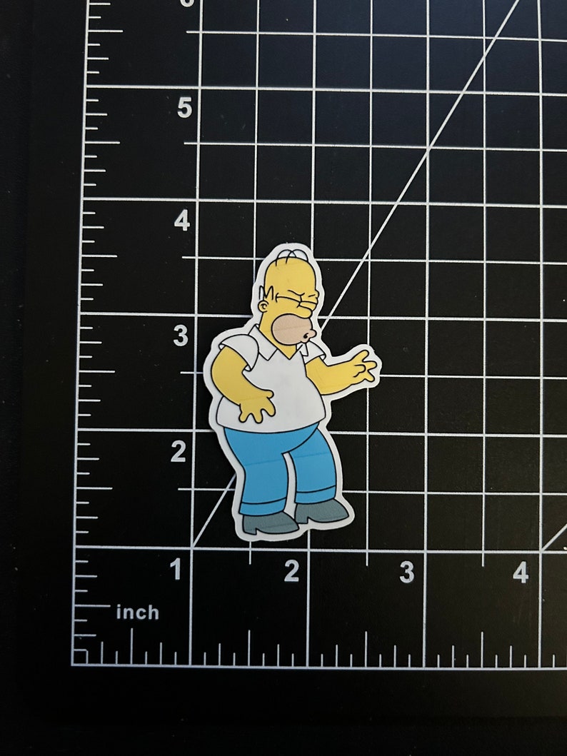 Homer Simpson Doh Sticker the Simpsons Collection Decal - Etsy