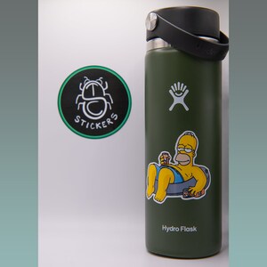 Floating Homer Simpson Sticker the Simpsons Collection Decal - Etsy