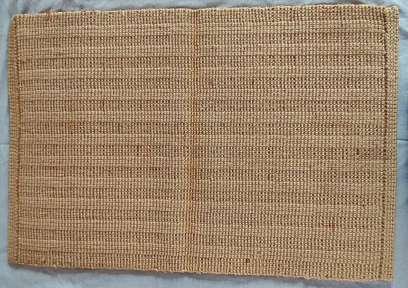 Hand Made Custom Indian Jute Sisal Rug, Scallop Beige Brown Hallway ...