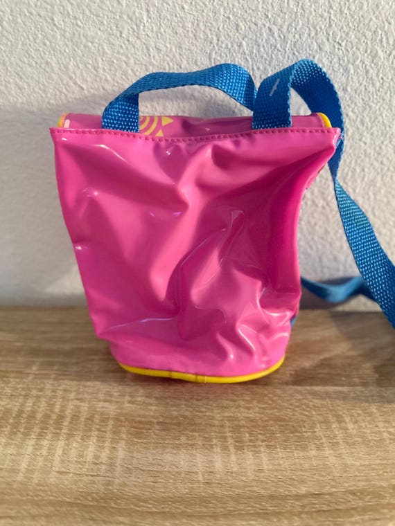 1994 Mattel Baywatch Barbie mini pink vinyl bag - Gem