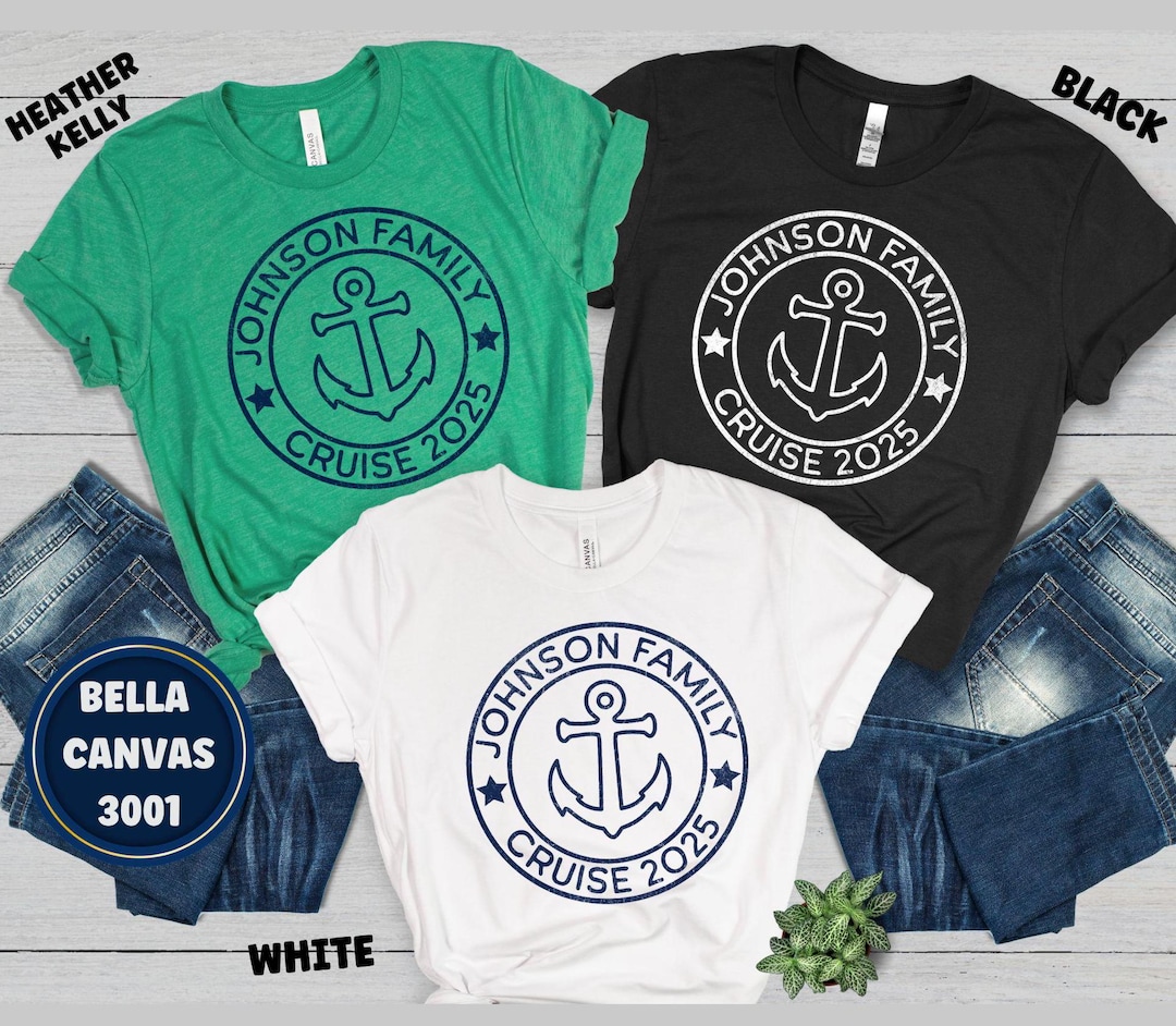 Personalized Family Cruise Shirt, Caribbean Cruise Tees, Mom Dad Kids ...
