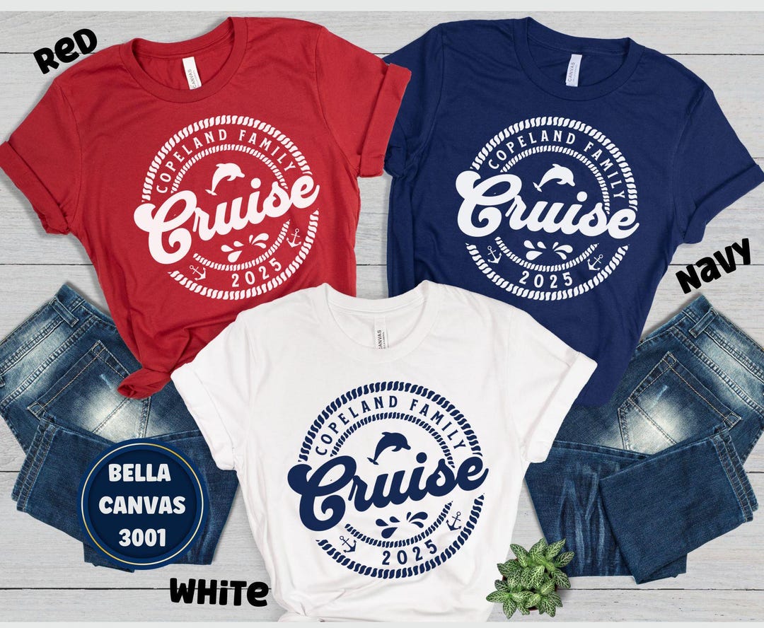 Personalized Family Cruise Shirt, Caribbean Cruise Tees, Mom Dad Kids ...