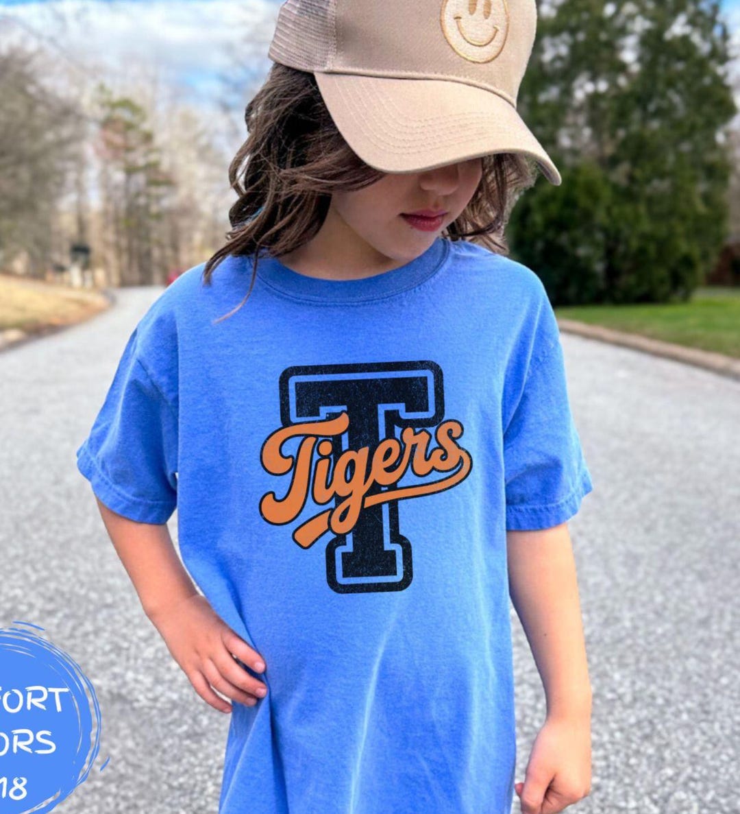Custom Youth School Mascot Shirt, Comfort Colors Youth Shirt ...