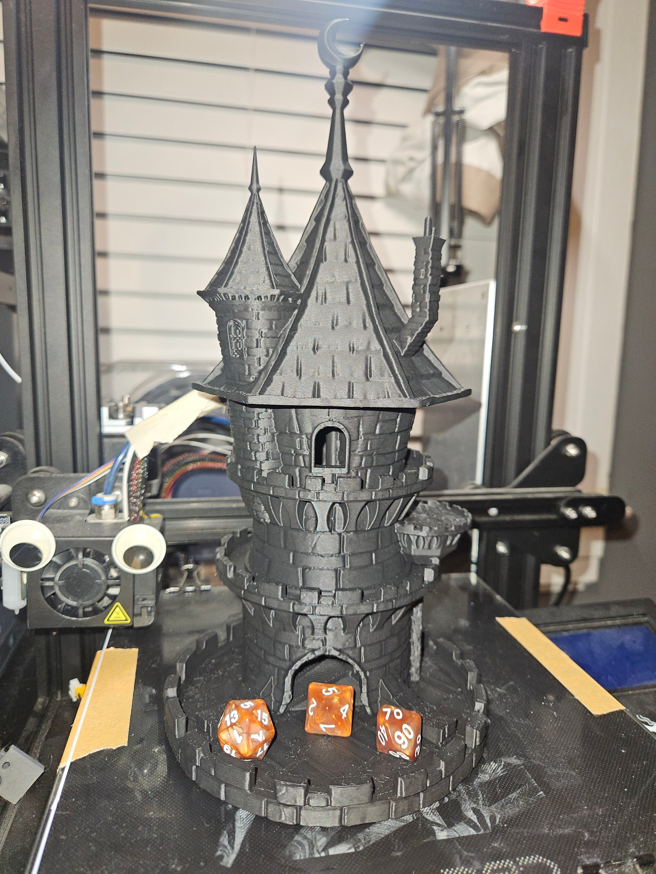 Unpainted Full Sized Castle Dice Tower - Etsy Israel