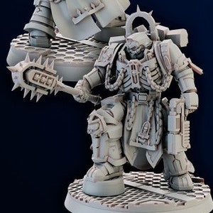 Futuristic Grim Reaper Soldier With Melee Weapons - Etsy