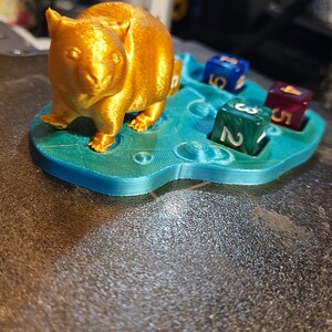 Wombat and Cube Poo Dice Holder (over 20 Color Variations!) - Etsy