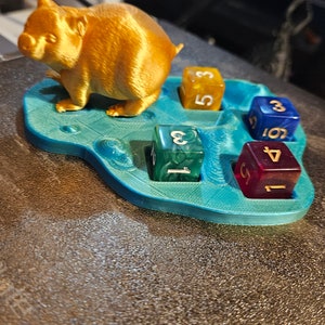 Wombat and Cube Poo Dice Holder (over 20 Color Variations!) - Etsy