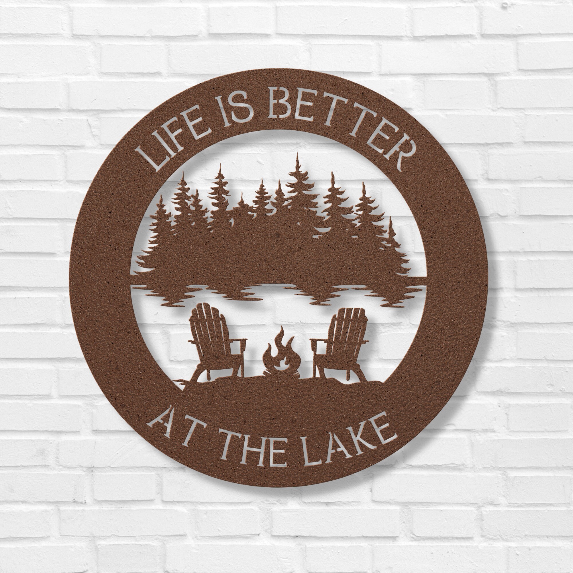 Lake House Metal Sign Welcome to the Lake Sign Metal Lake - Etsy