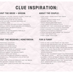 Custom Wedding Crossword Sip and Solve Puzzle, Wedding Games Digital ...