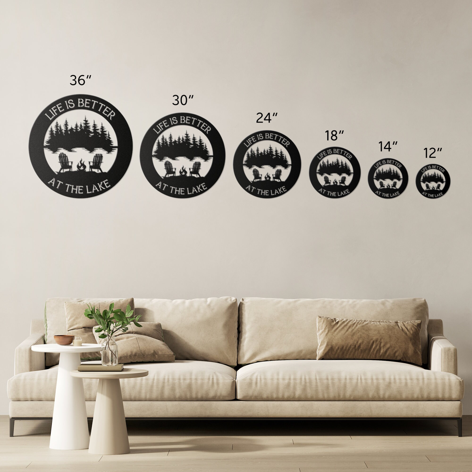 Lake House Metal Sign Welcome to the Lake Sign Metal Lake - Etsy