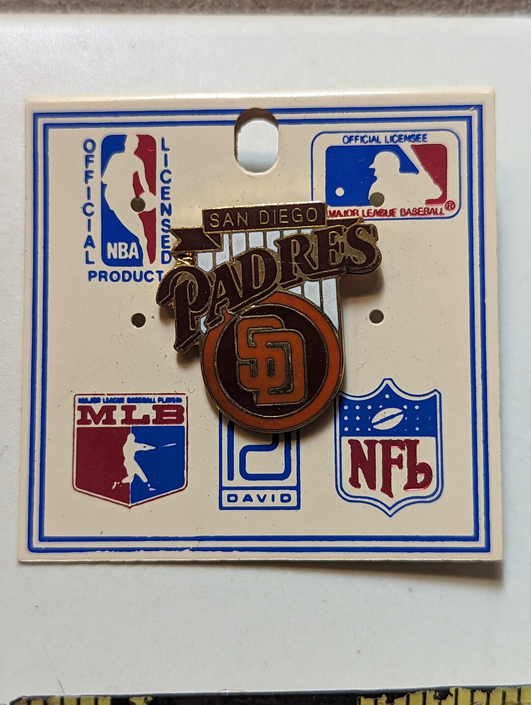 Vintage 1988 San Diego Padres Official MLB Baseball Pin on Original ...
