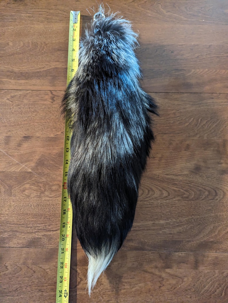 Furry Costume Cosplay Ranch Raised Fox Tail With Key Ring Attachment ...
