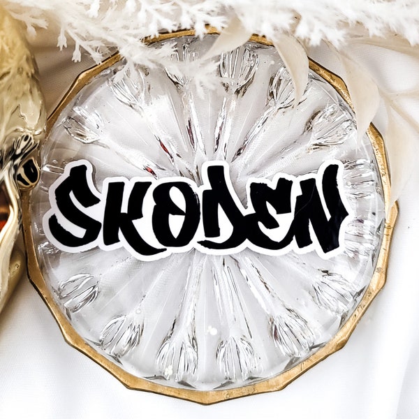 Skoden Sticker - Etsy