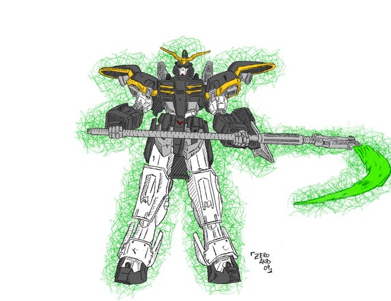 Gundam Deathscythe Head