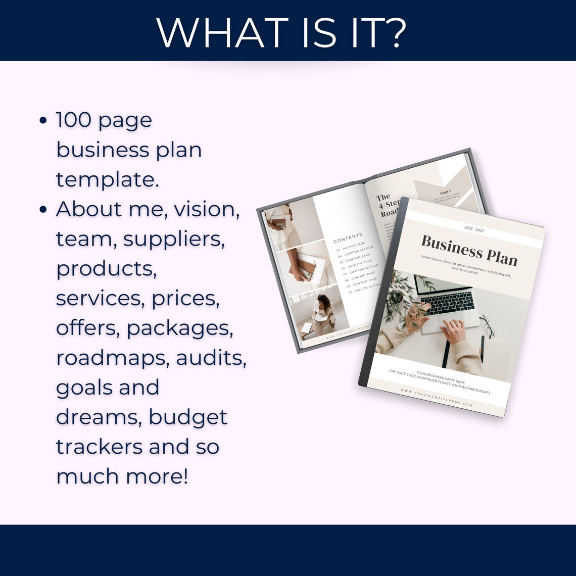 Small Business Plan Template | Small Business Planner Printable | Start ...