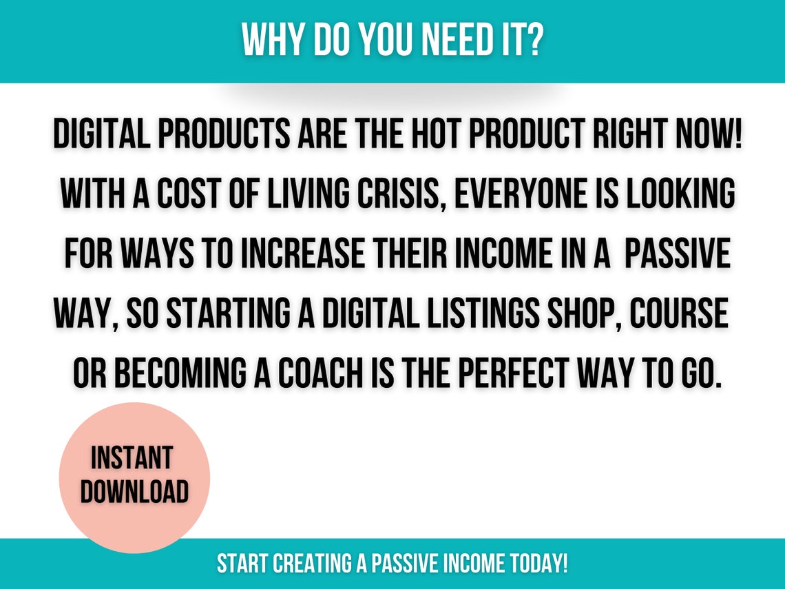 90 Digital Product Ideas, Passive Income Ideas, Sell Today, Passive ...