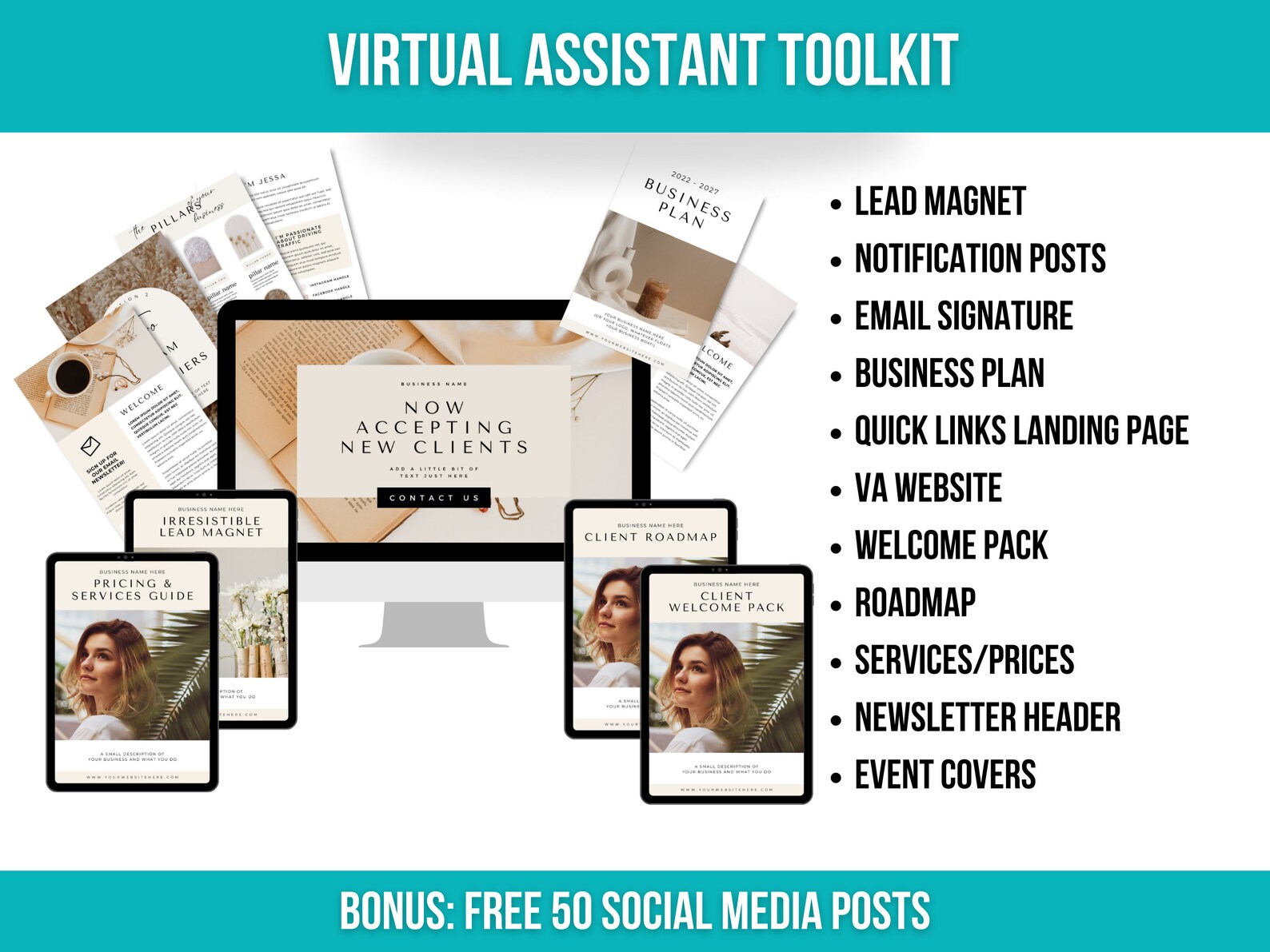 Virtual Assistant Toolkit, Client Welcome Pack, Virtual Assistant ...