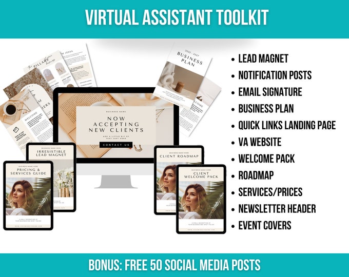 Virtual Assistant Toolkit, Client Welcome Pack, Virtual Assistant ...