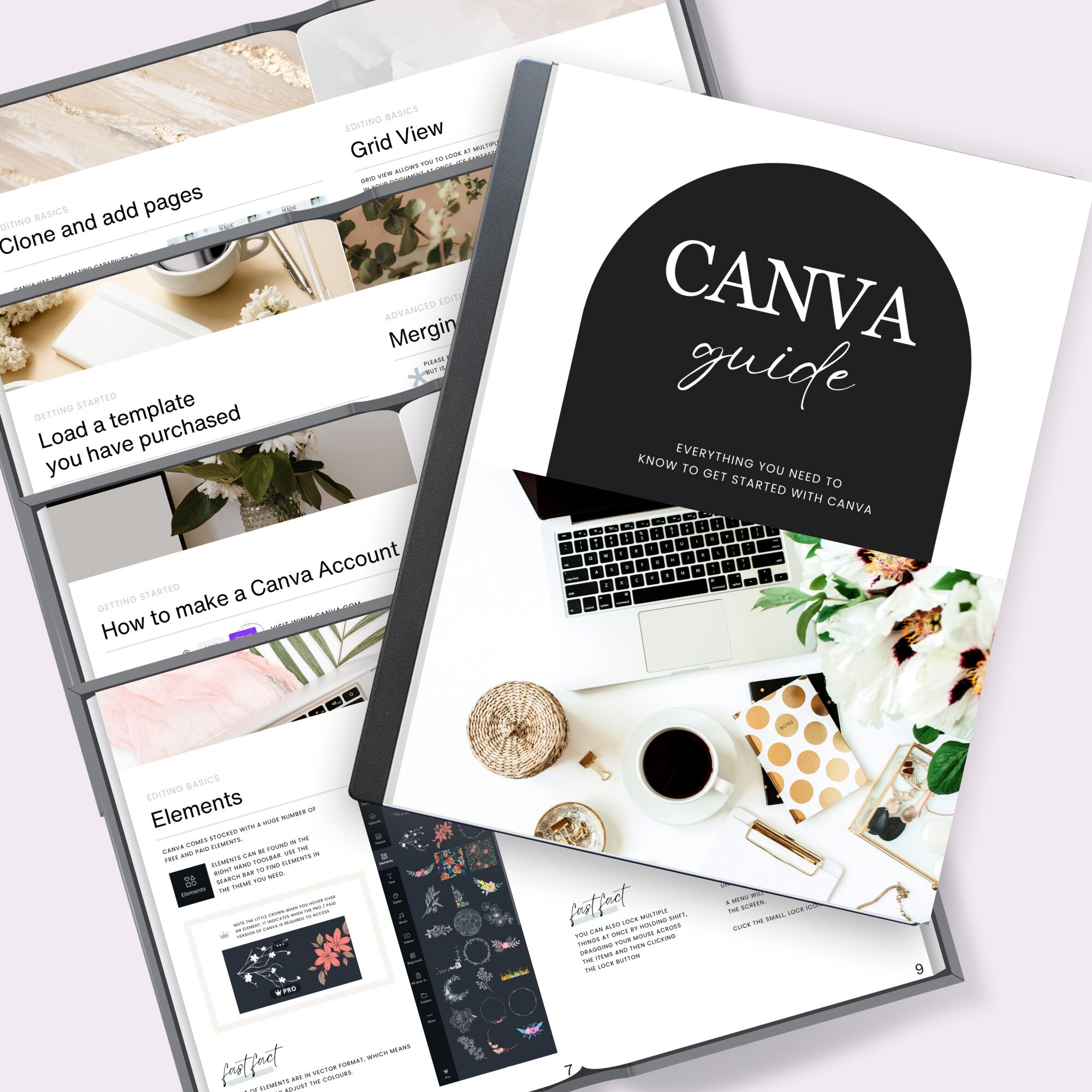 Canva User Guide | Installation Manual Template | Getting Started With ...